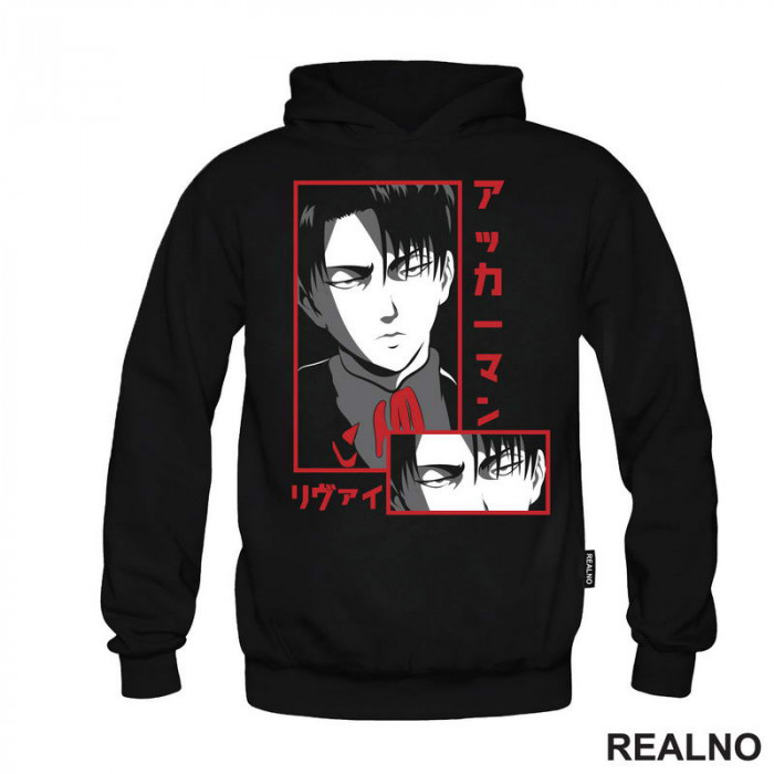 THE LOOK - LEVI - ATTACK ON TITAN - AOT - DUKS