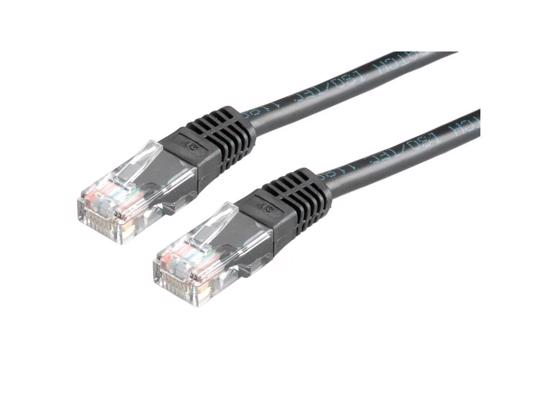Secomp Roline UTP Data Centar PatchCord Cat6A, Slim, LSOH, crni 1.5m