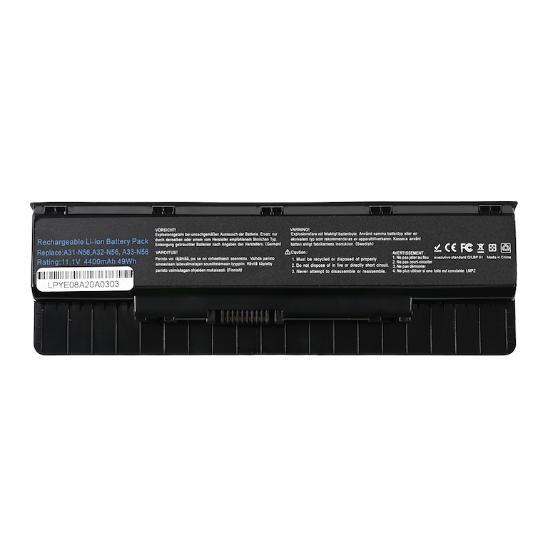 Baterija za Laptop - Asus A32-N56 11.1V 4400mAh