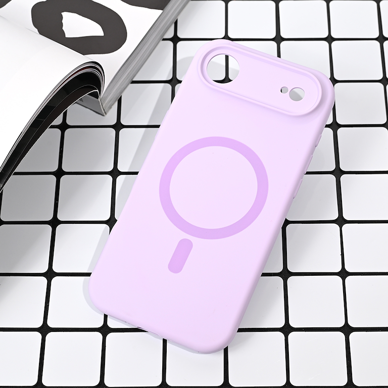 Futrola Magsafe Pure color za iPhone 17 Air lila