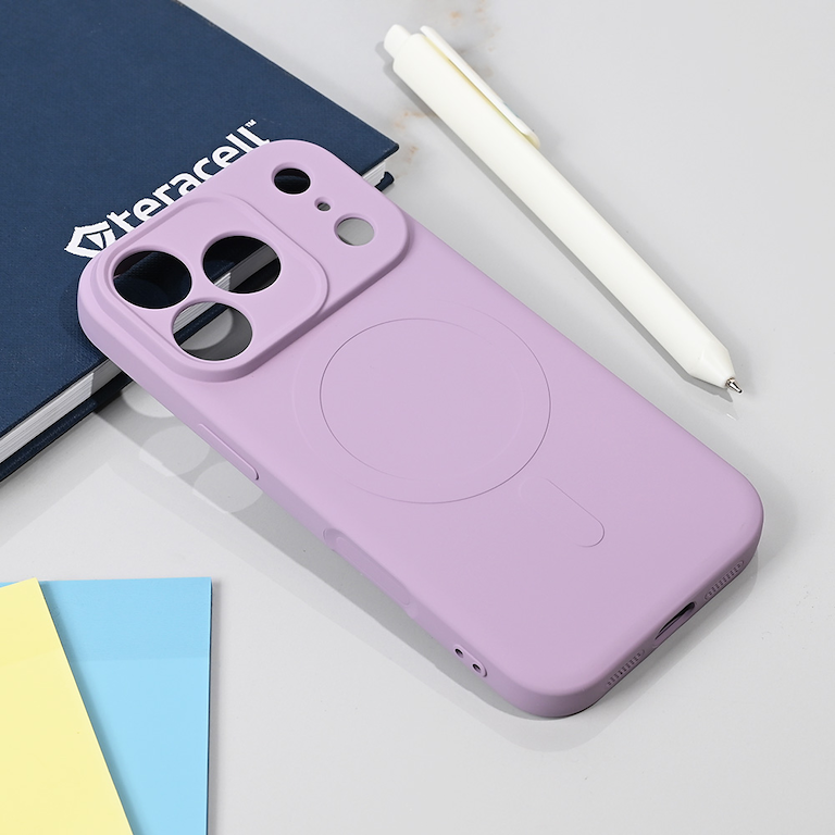 Futrola Teracell Giulietta Magsafe za iPhone 17 Pro ljubicasta