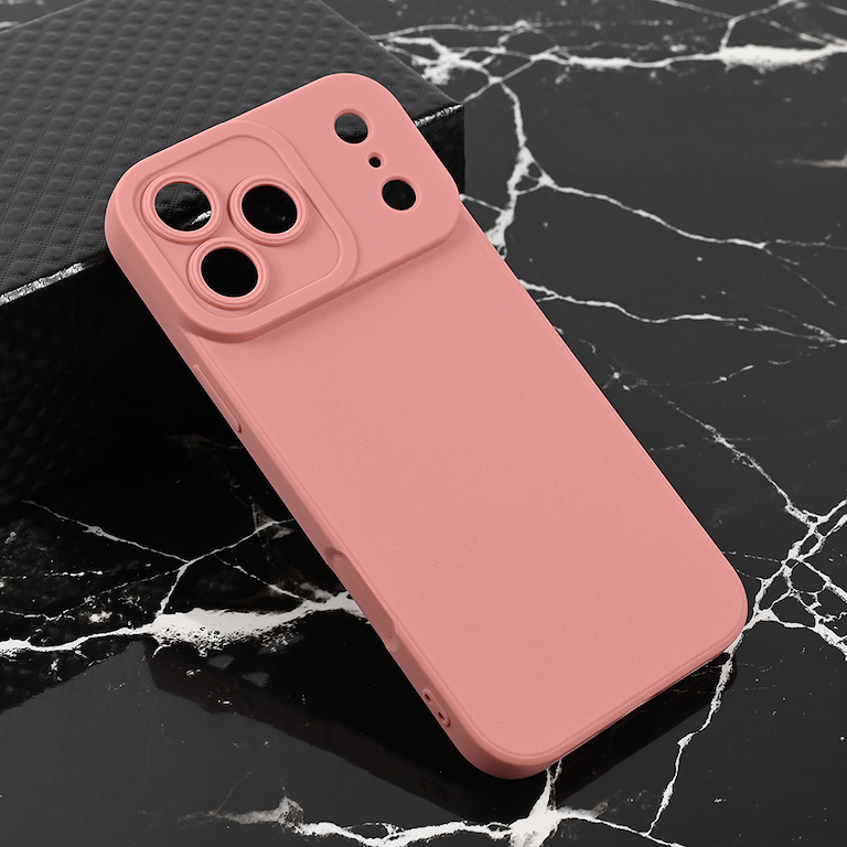 Futrola Teracell Giulietta za iPhone 17 Pro Max 6.9 mat tamno roze