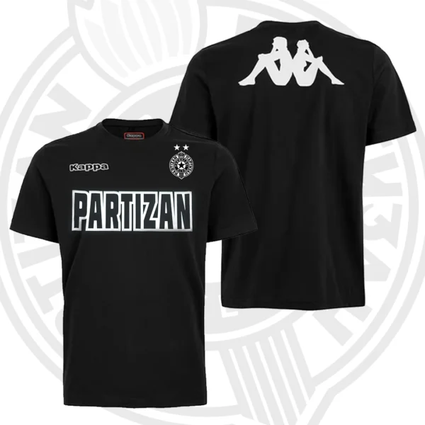 KAPPA CRNA MAJICA „PARTIZAN“