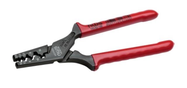 Klešta za krimpovanje hilzni 0,25–2,5 mm dužine 160 mm, indent krimpovanje prema DIN 46228, pogodna za hilzne sa i bez izolacionih kragnica NWS