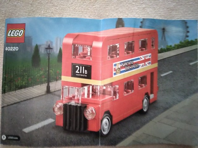 Lego uputstvo za dabldeker 2016/2017. 41 str. ocuvan