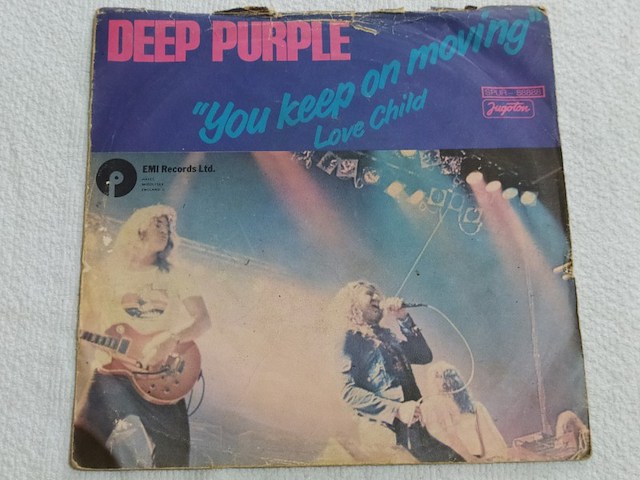 DEEP PURPLE - You keep on moving (SINGL, 3-/3/2)