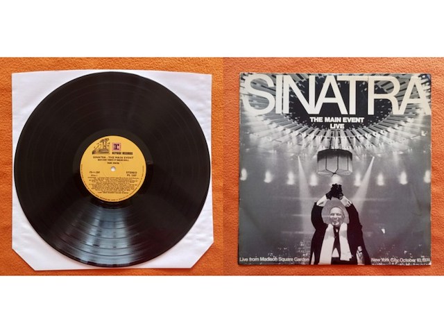 FRANK SINATRA - The Main Event (Live)(LP) Made in India