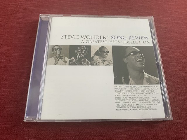 CD - Stevie Wonder - Song Review Greatest Hits