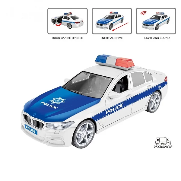 AUTOMOBIL POLICIJSKI PLAVI SA SVETLOM I ZVUKOM 57535