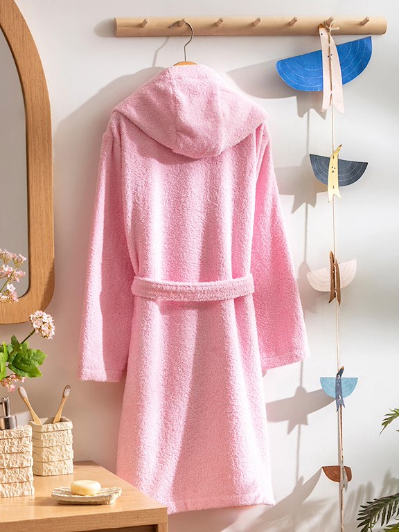 LCW HOME Barbie Vezeni Bade Mantil Za Devojčice