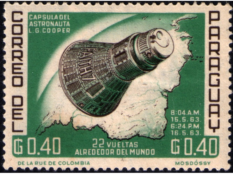 kt675k 22.avg1963 Paraguay Mi1236 * 1od8