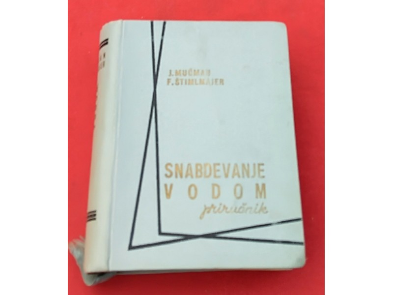 Snadbevanje vodom J Mučman