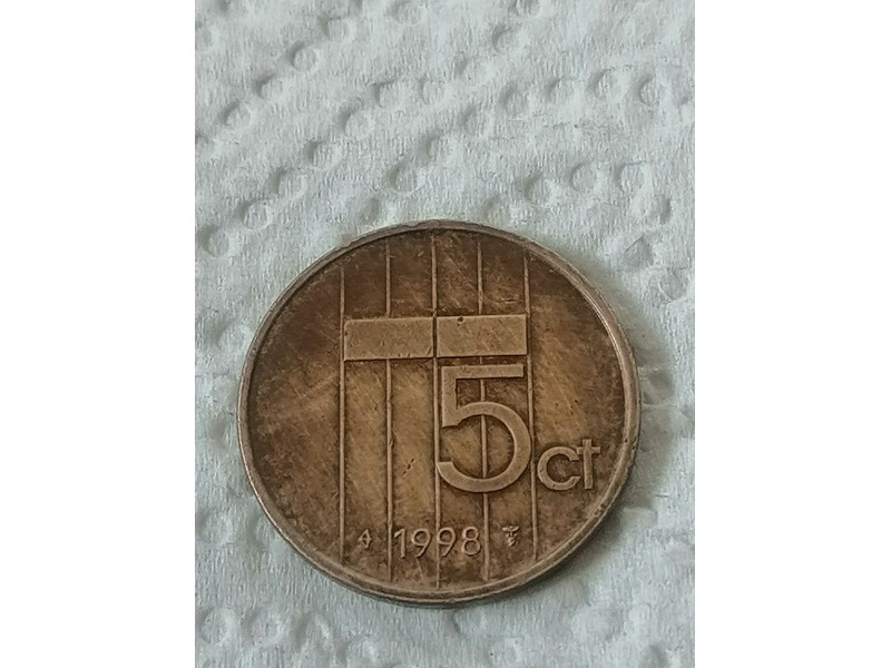 5 CENTI 1998.HOLANDIJA