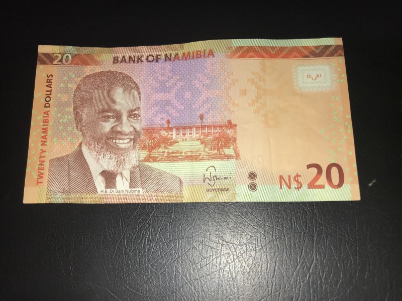 NAMIBIJA 20 DOLARA.2015.