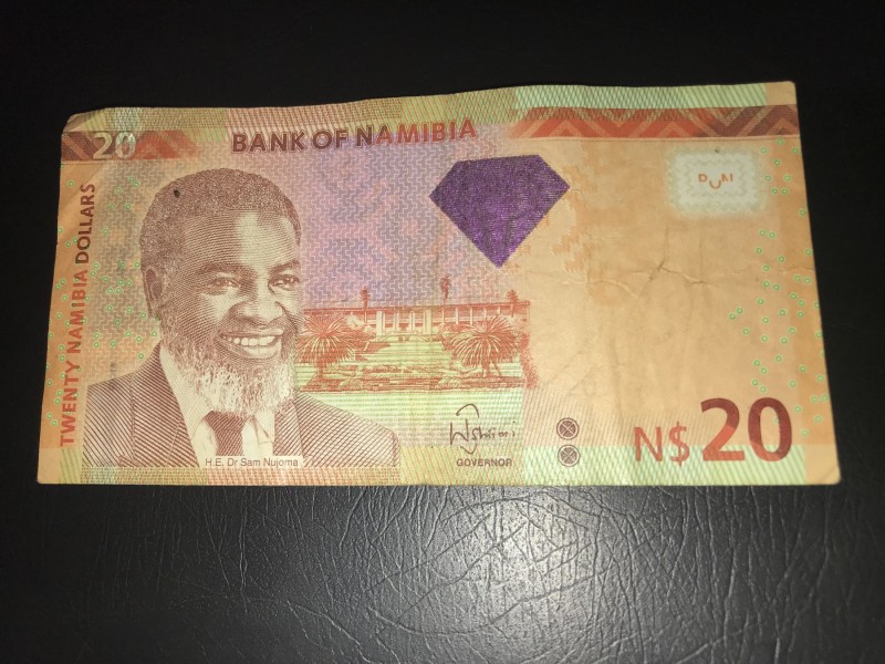 NAMIBIJA 20 DOLARA.2013.