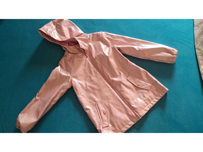 Prelepa roze jakna mantilic vel. 128