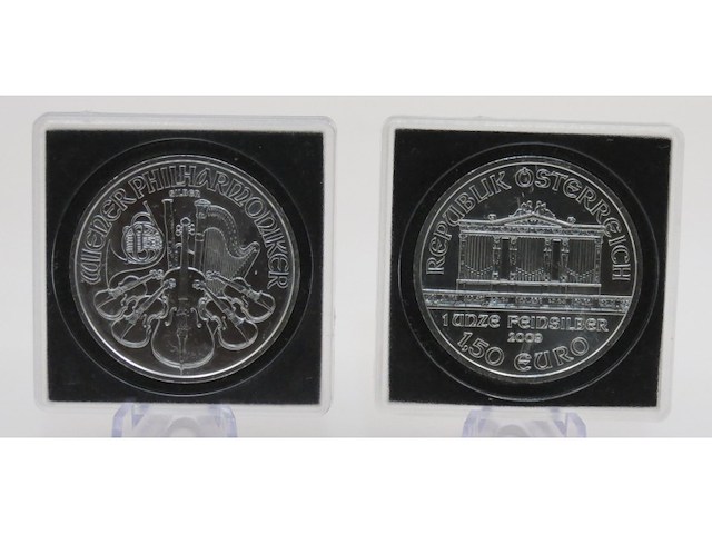 Srebrnjak „Wiener Philharmoniker“ 1 unca – 2009 (UNC)