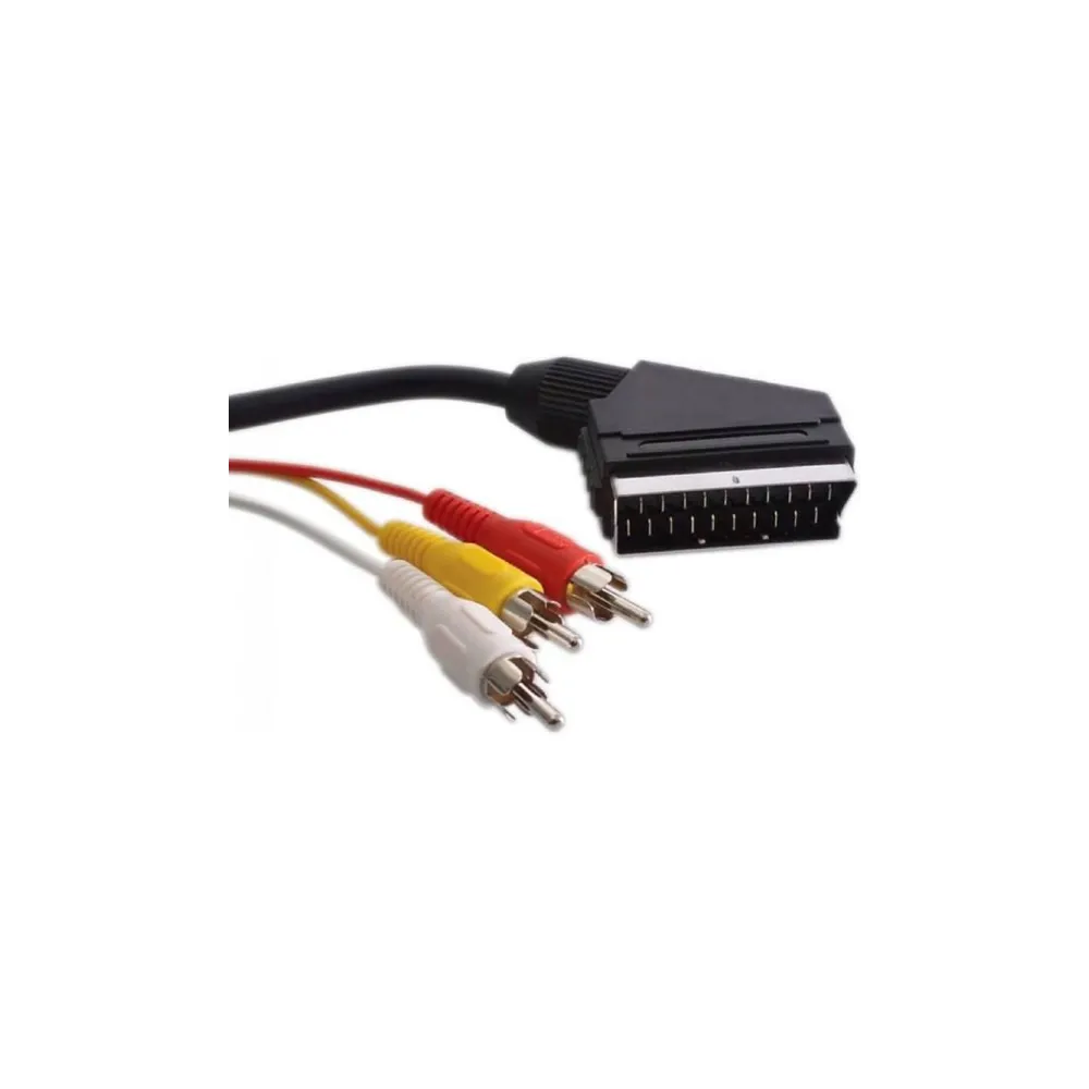 Horizons Kabl AV scart na 3 x RCA M/M