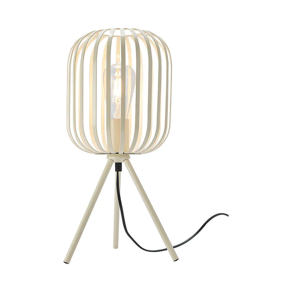 W007T 1H 1xE27 BEJ TABLE LAMP