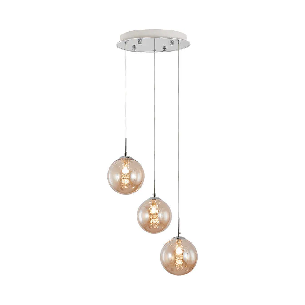 S003R 3H 3xG9 AMB PENDANT LIGHT