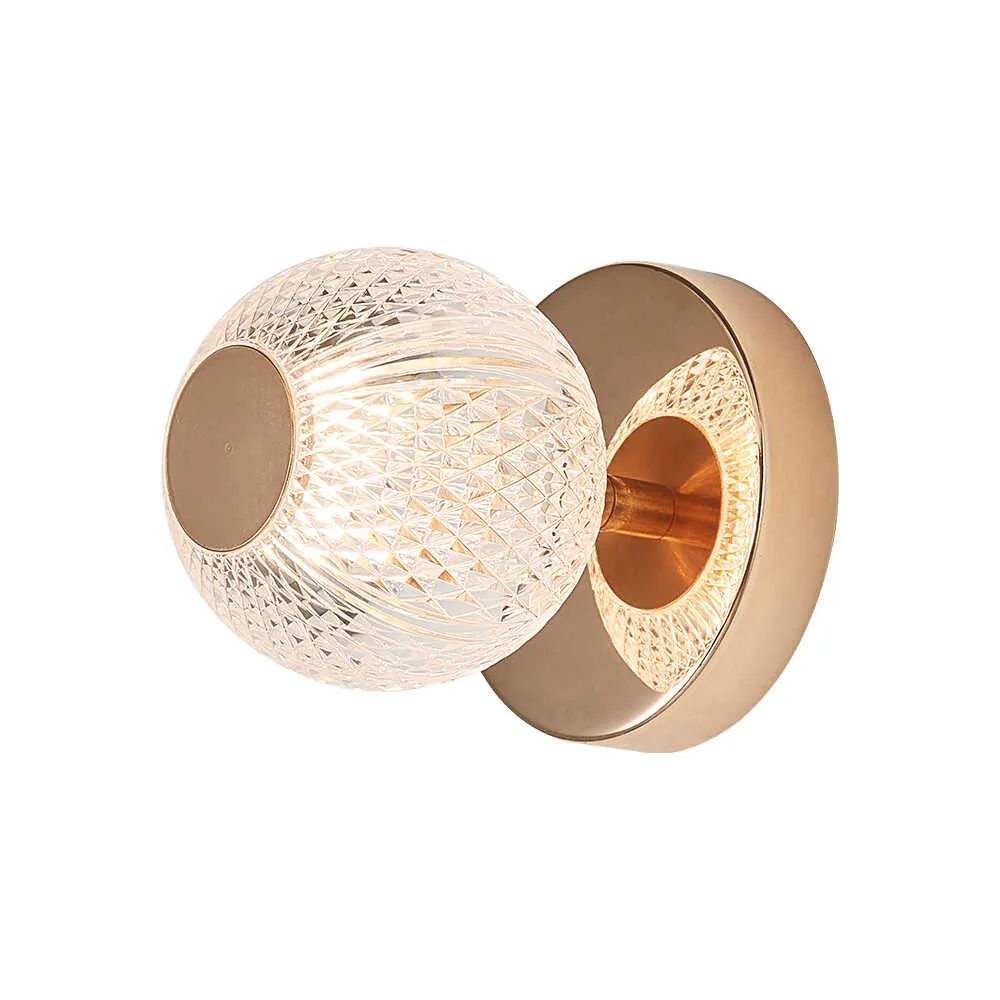 S001C 1H 1xG9 ZLATNA WALL LIGHT