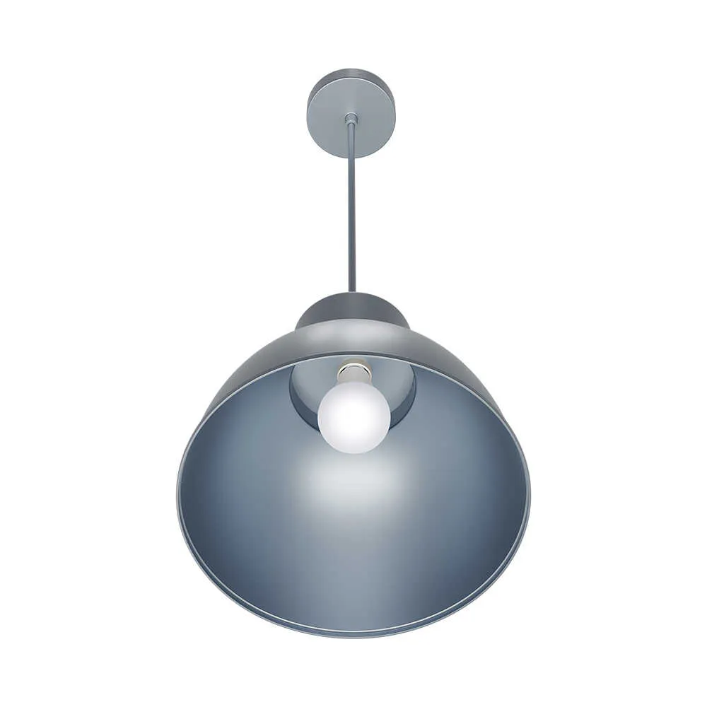 P008R 1H 1xE27 BLU PENDANT LIGHT