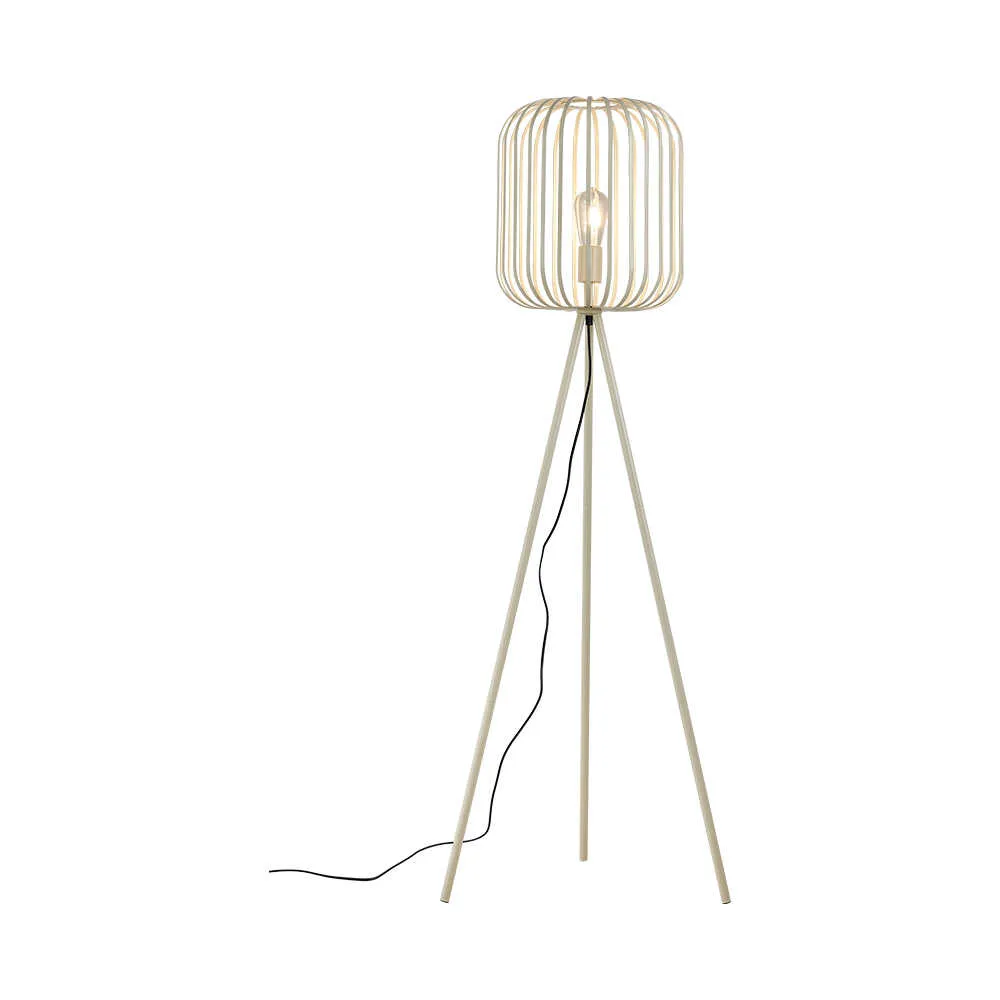 W007T 1H 1xE27 BEJ FLOOR LAMP