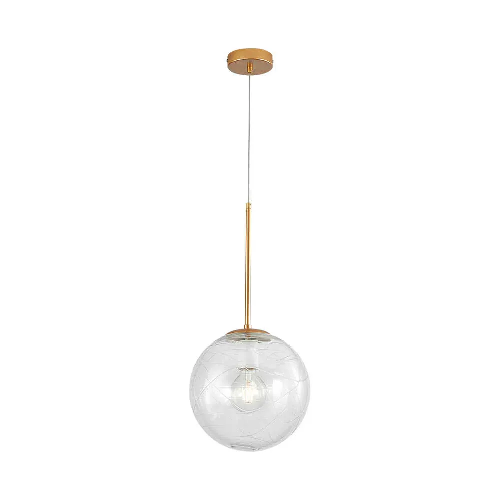 S002R 1H 1xG9 ZLATNA PENDANT LIGHT