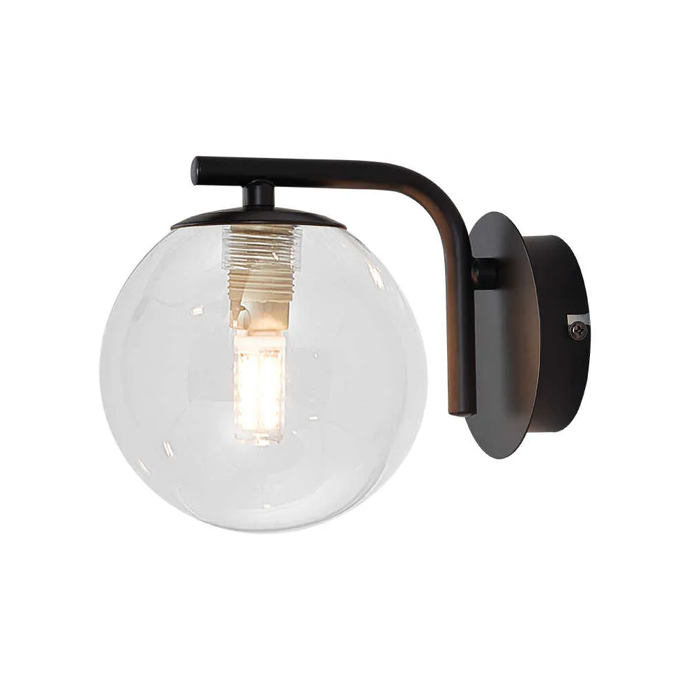 S011W 1H 1xG9 CLR WALL LIGHT