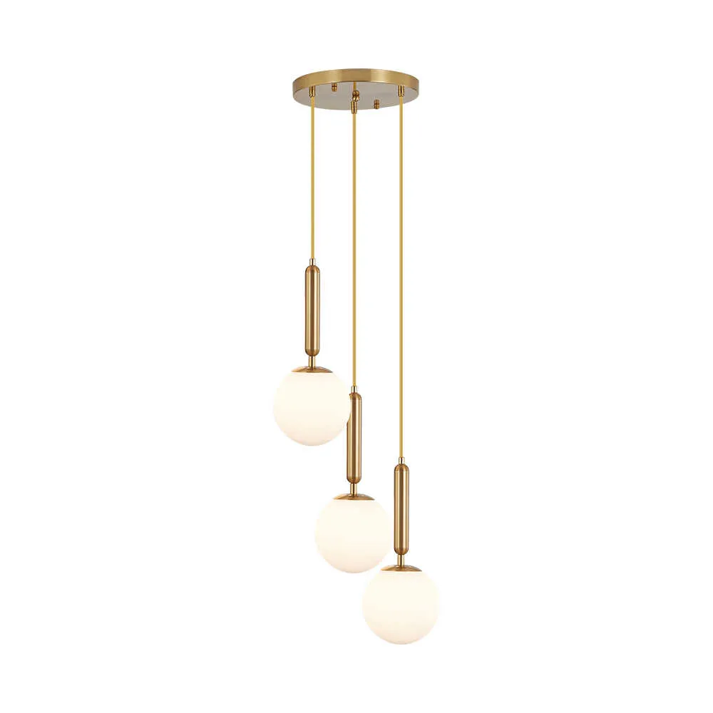 S006R 3H 3xG9 OPL ZLATNA PENDANT LIGHT