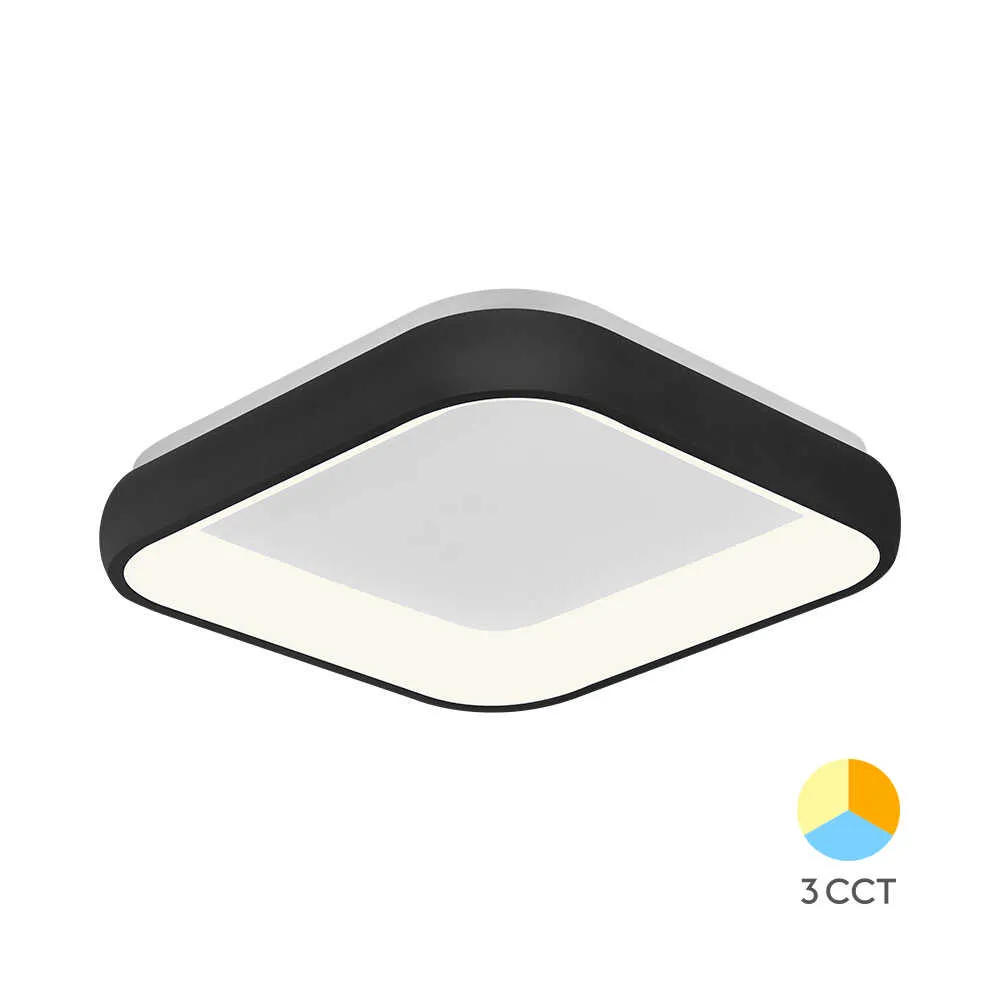 BELLA SQR CRNA 36W 3IN1 IP20 CEILING LIG