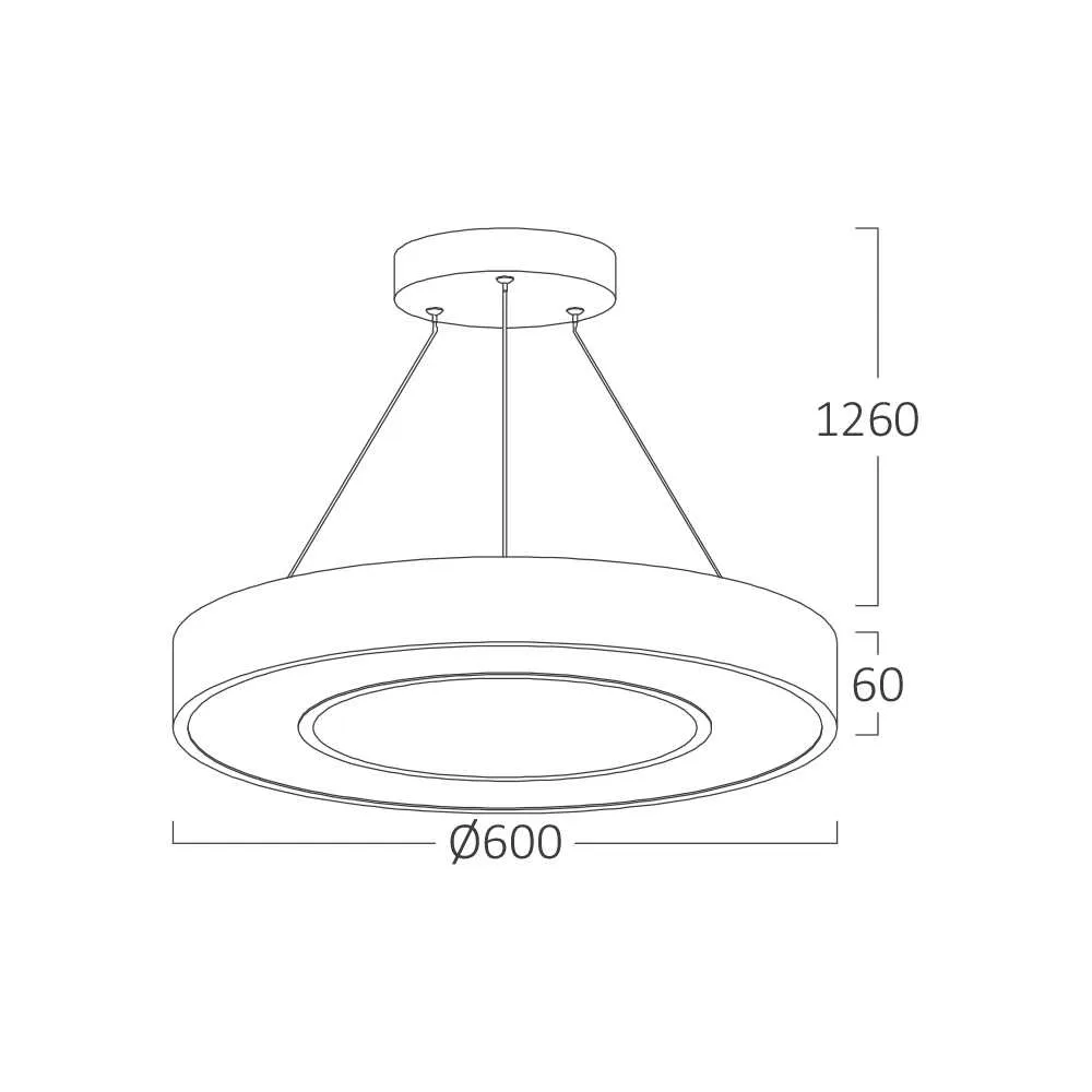 BLADE RND BELA 45W 3IN1 CEILING LIGHT
