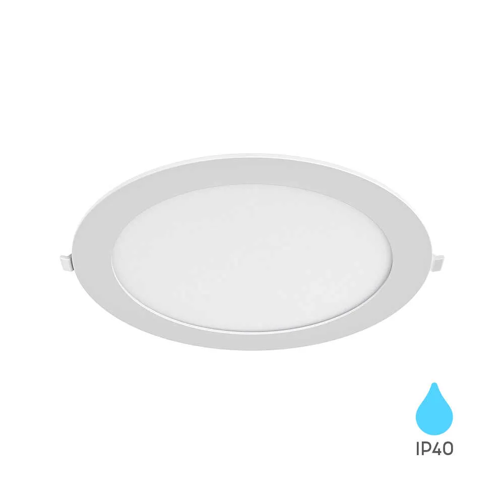 18W RND 8INC BELA 6500K LED PANEL