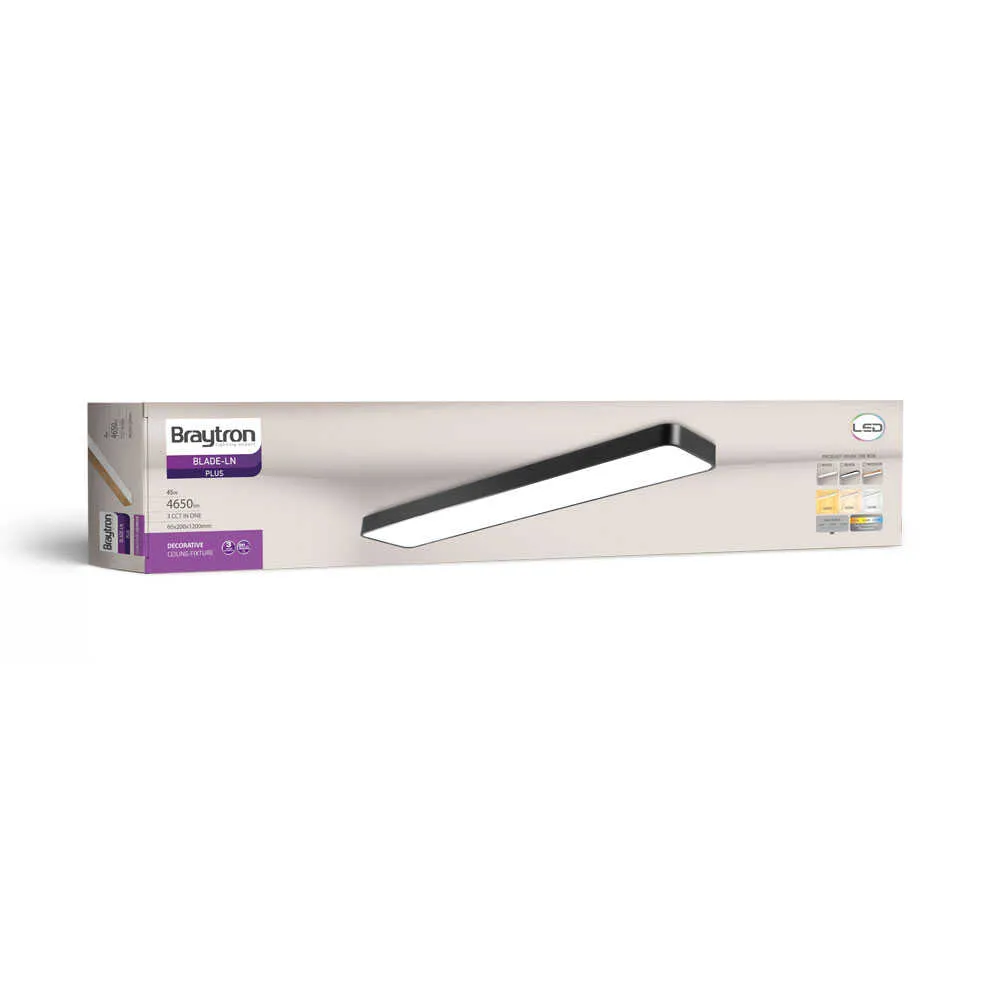 BLADE LN RCT CRNA 45W 3IN1 CEILING LIGHT