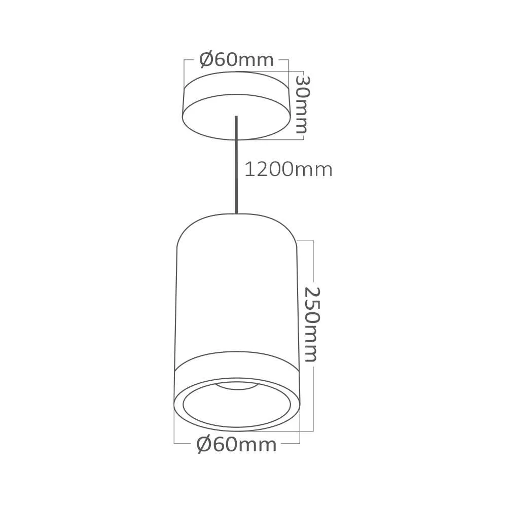 BETA 6020 RND CRNA GU10 SPOTLIGHT