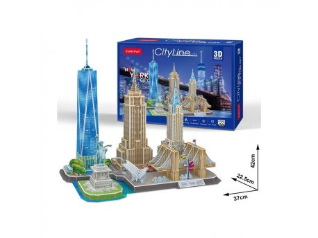 CUBICFUN PUZZLE CITY LINE NEW YORK CITY