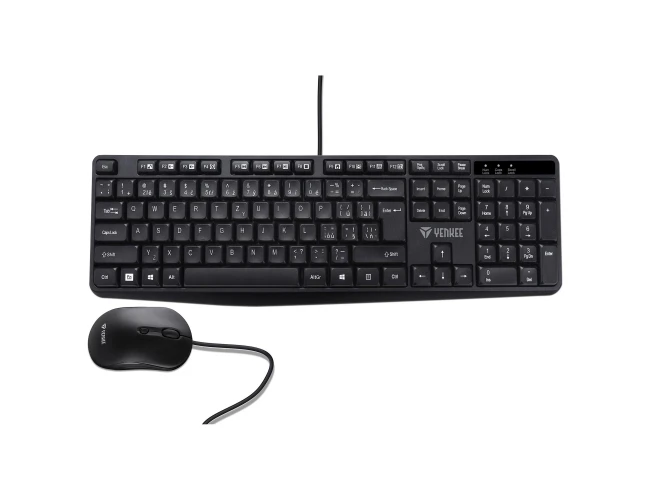 Yenkee YKM 1007CS komplet tastatura+miš crni