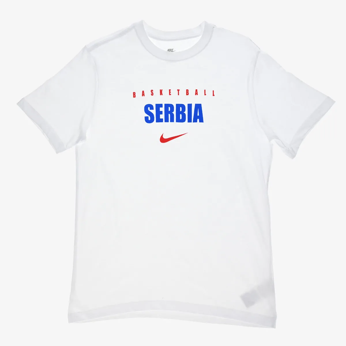 NIKE Majica S M NK TM SS COTTON TEE-WHITE