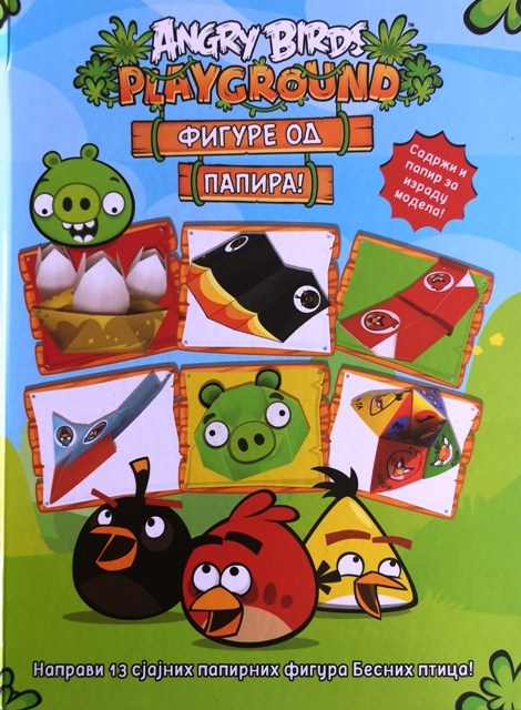 ANGRY BIRDS - FIGURE OD PAPIRA