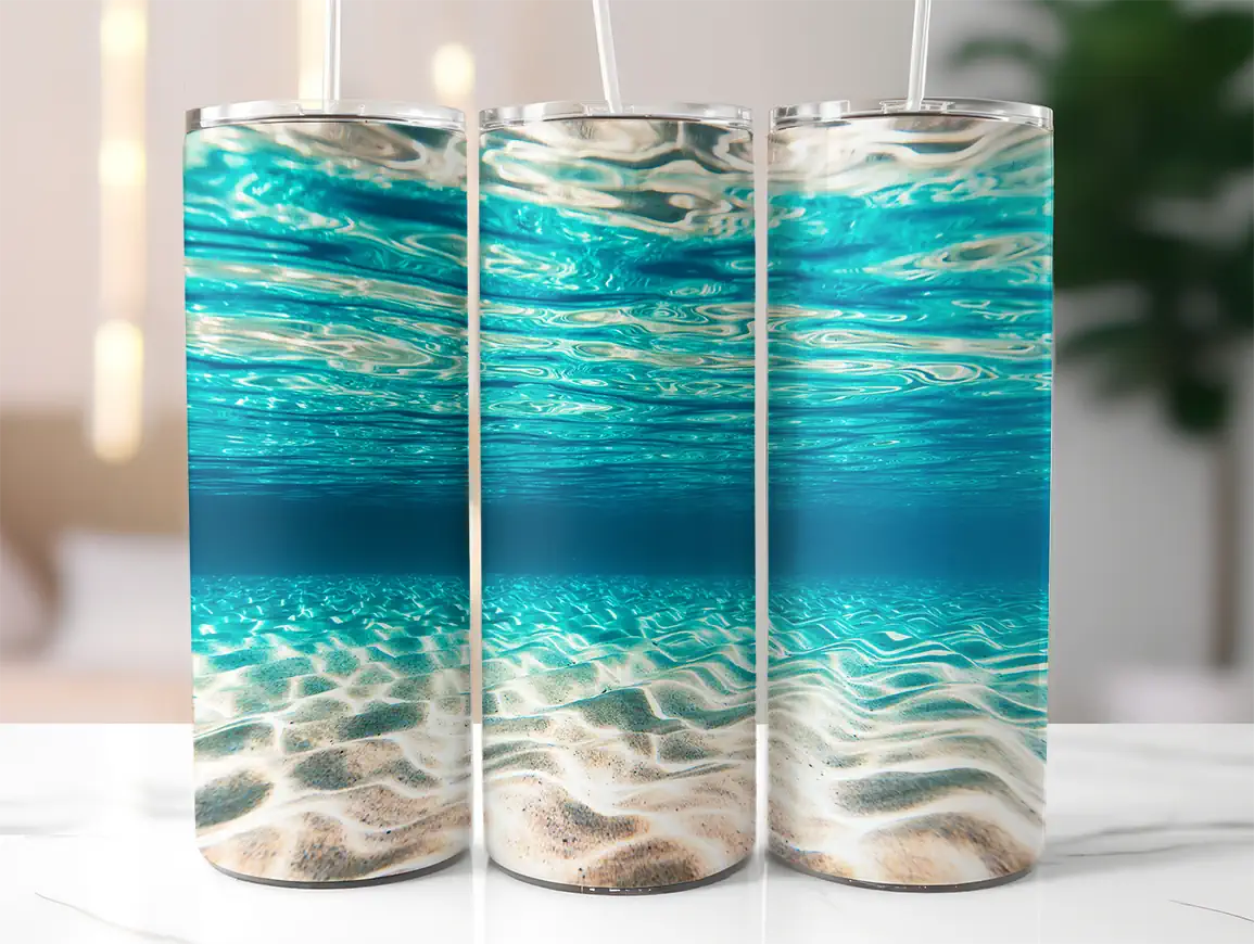 Tumbler – Blue sea