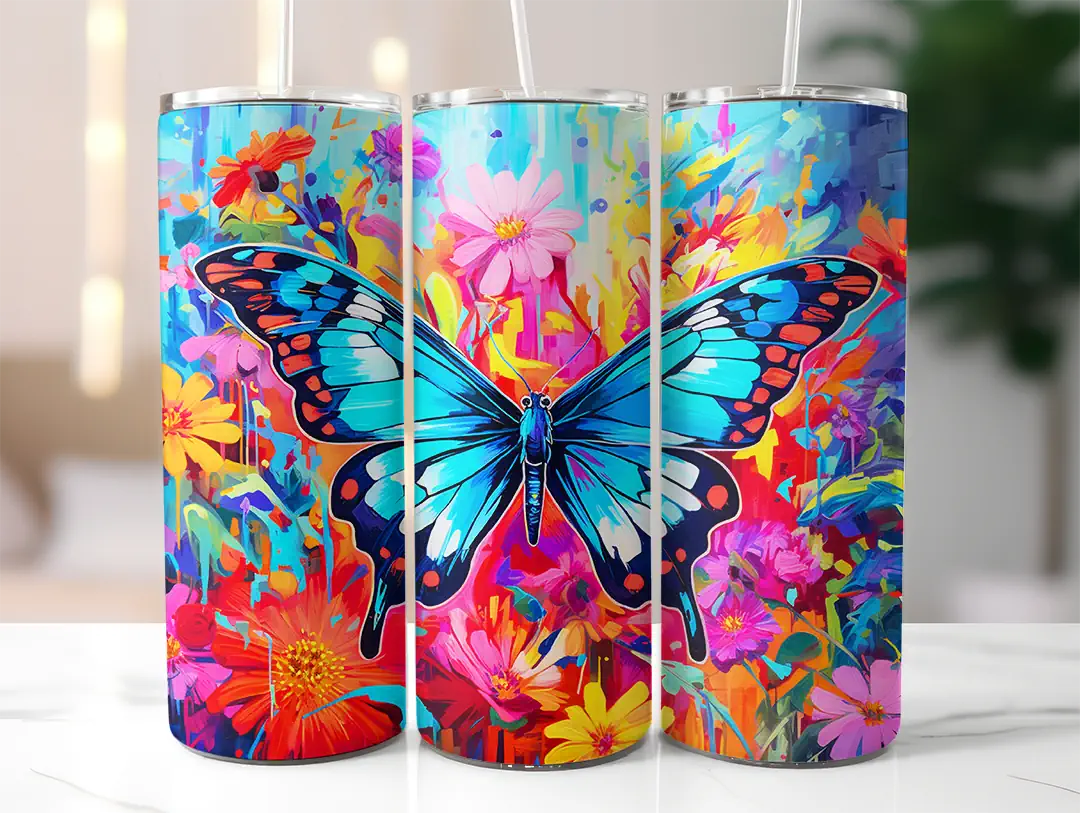 Tumbler – Leptir NEON