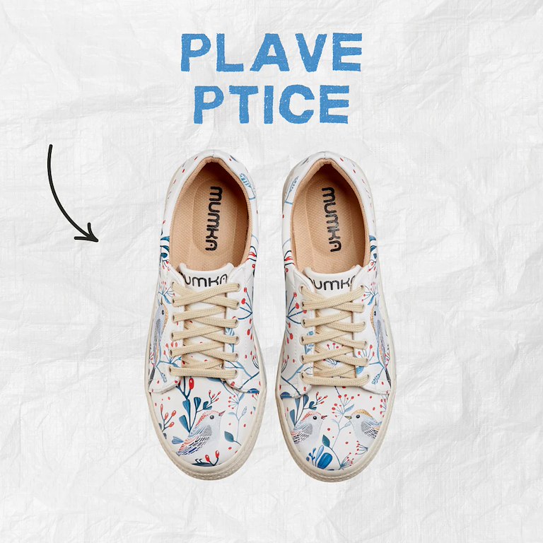 Plave ptice - ženske patike