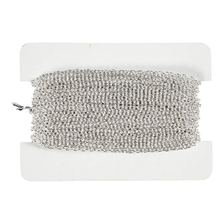 Posrebreni lanac 2 mm k 20 m