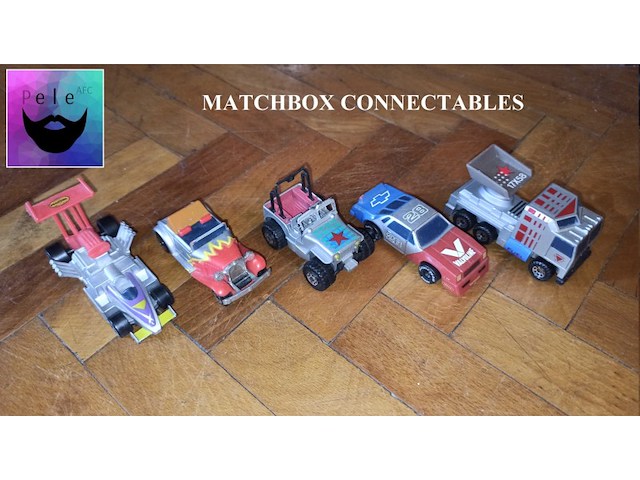 Matchbox Connectables 5 autica - TOP PONUDA