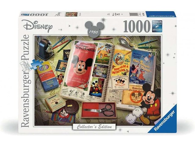 Puzzle 1000 delova Mickey 1950 Disney Collectors Edition Ravensburger 17584