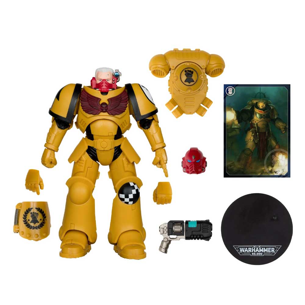 Warhammer 40,000 Action Figure Intercessor Sergeant (Imperial Fist) (Gold Label) (18 cm)