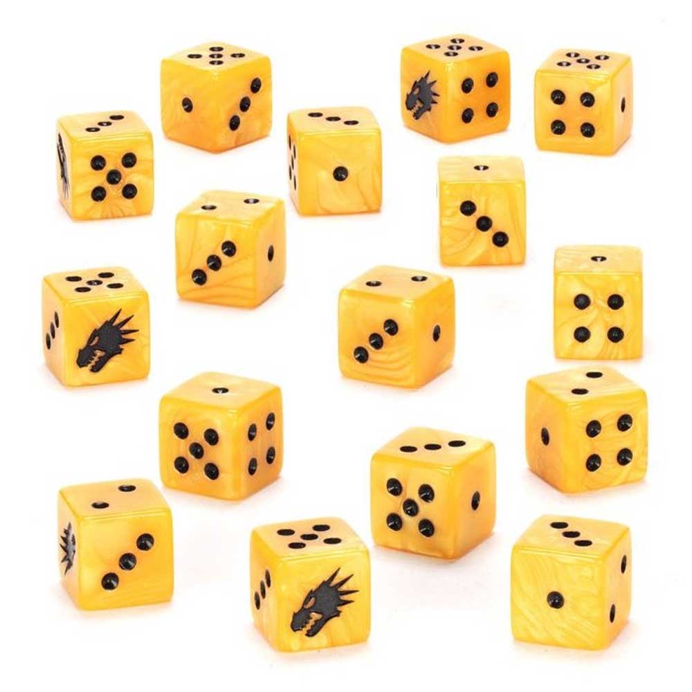 Warhammer 40000: Salamanders Dice