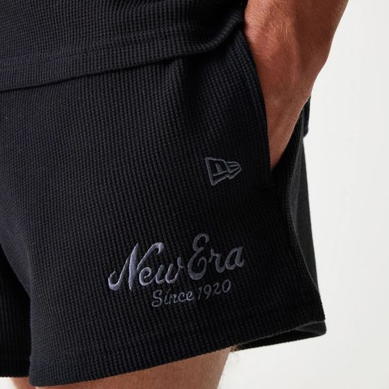 WAFFLE SHORTS 'BLACK'