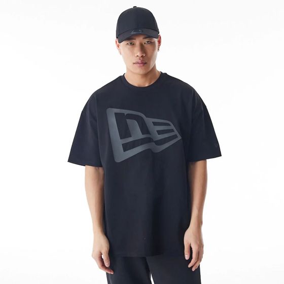 FLAG OVERSIZED T-SHIRT 'BLACK'