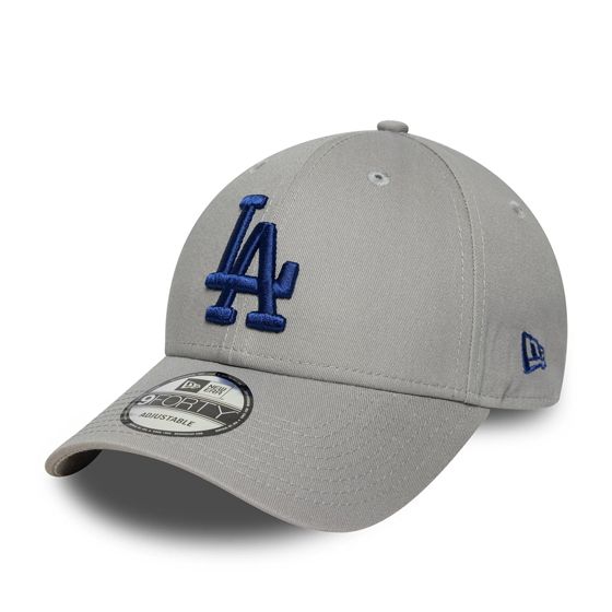 LA DODGERS MLB SIDE PATCH 9FORTY ADJUSTABLE CAP 'GREY'